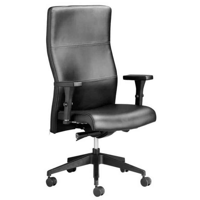 Genesis executive leather high and medium back arm chair