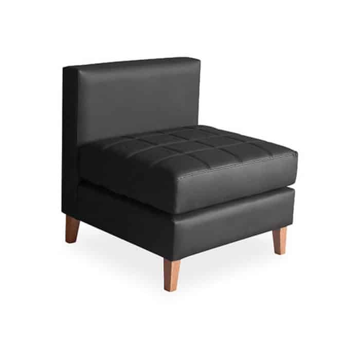 Washington middle chair for occasional office reception upholstered in ...