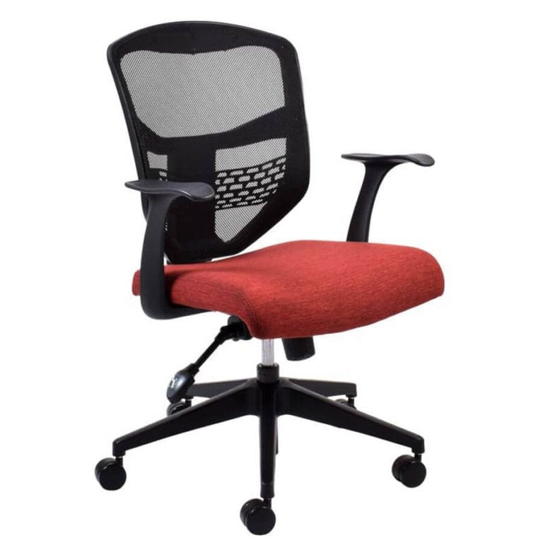Que Medium back task with arms